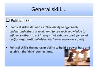 Managerial Skills | PPT