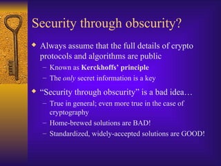 lecture2-Cryptography Its Uses and Limitations.ppt