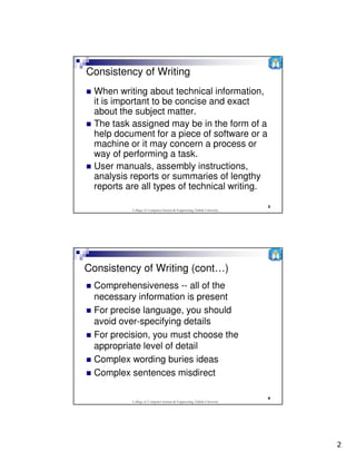 Language: The Way Words are Use (Technical Writing CS212)) | PDF