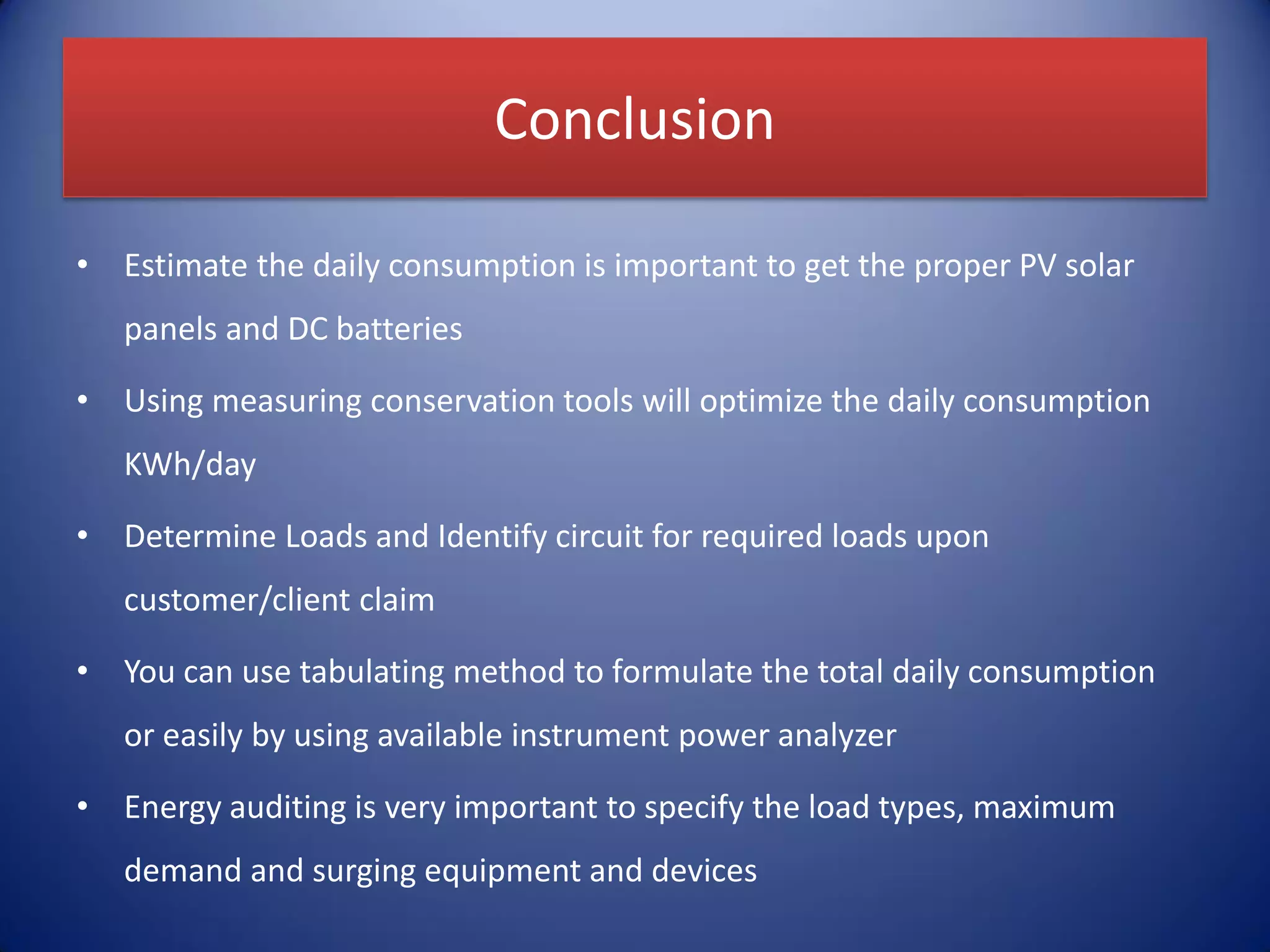 Lecture 2: Electrical load demand analysis and management | PDF