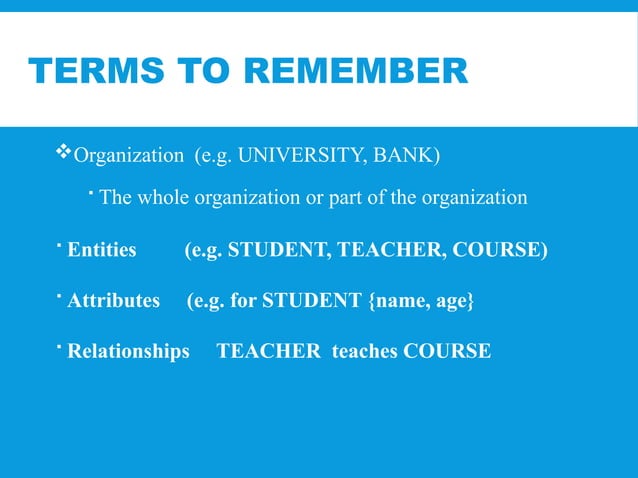 Lecture 2 - Database Environment and works | PPTX