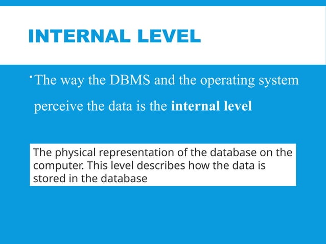 Lecture 2 - Database Environment and works | PPTX