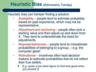 Lecture2 Decisions And Decision Makers | PPT