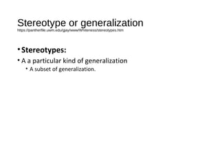 Lecture 2 defining stereotypes, prejudice & discrimination | PPT