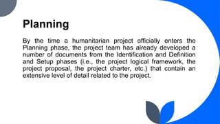 Strategic Planning in the Humanitarian Sector | PPTX