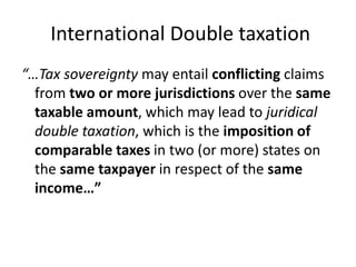 Lecture 2 - Double Taxation.ppt