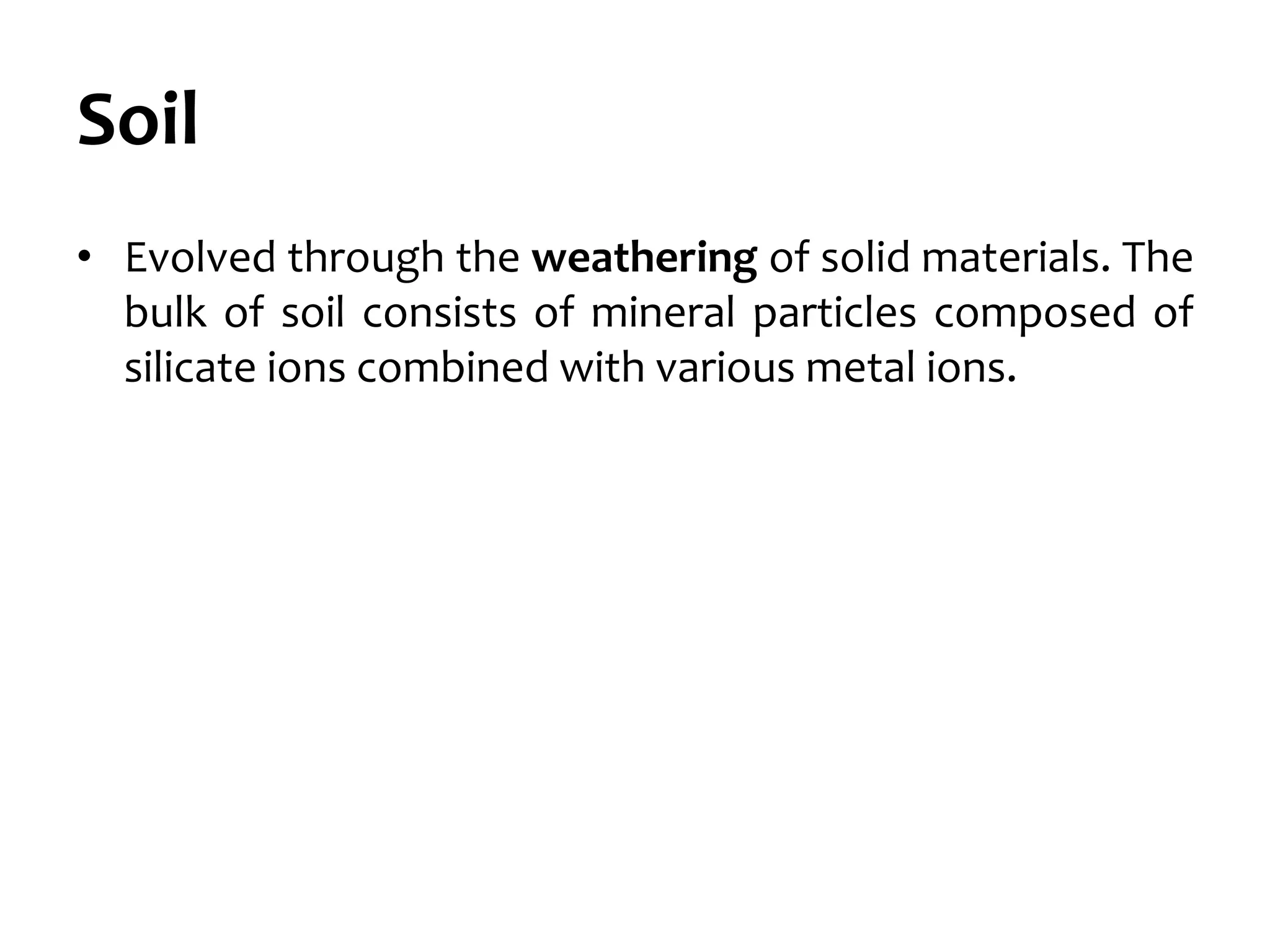 Lecture 2. edaphic factors | PDF