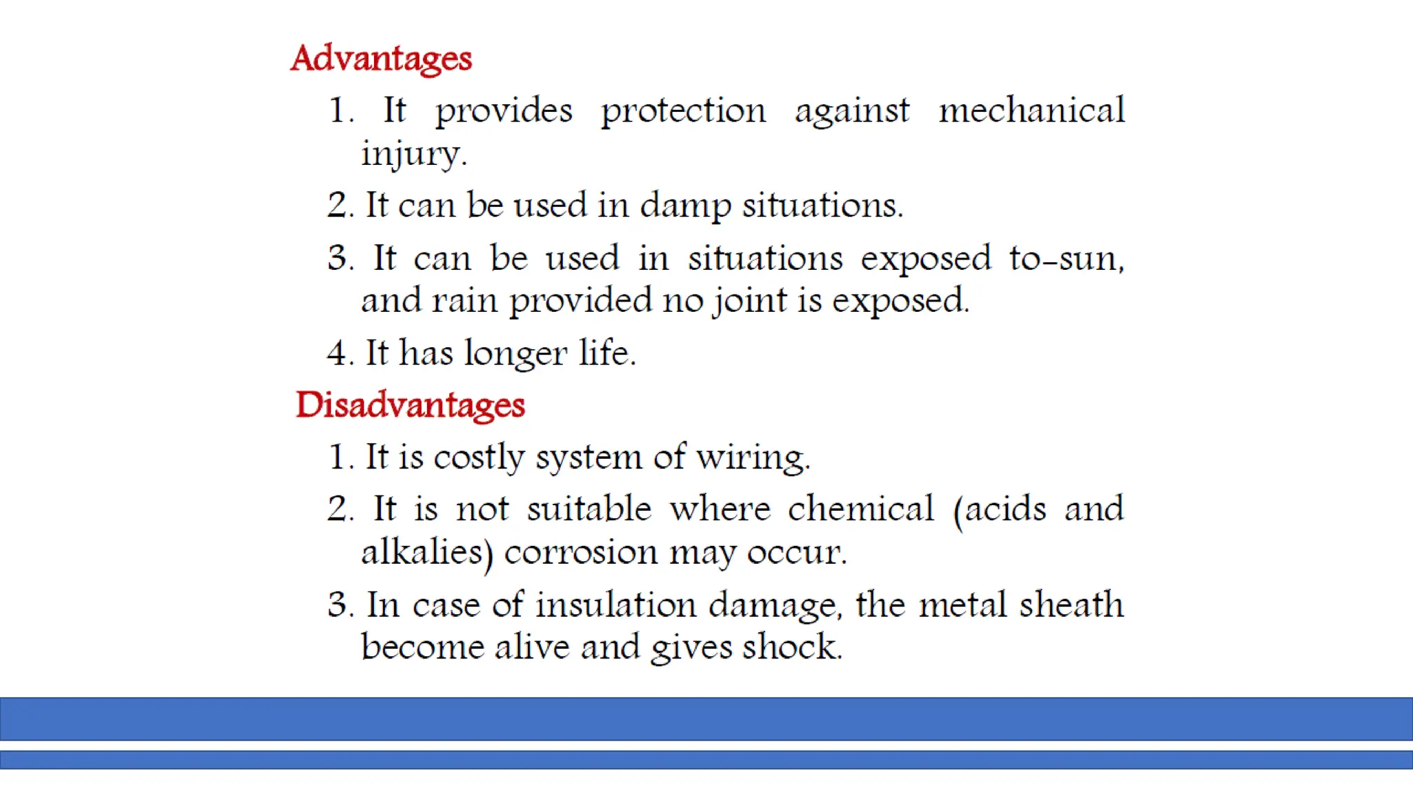 electrical wiring- Types of Electrical Wiring | PPTX