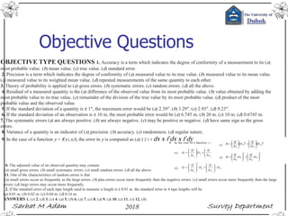 Lecture 2 errors and uncertainty | PDF