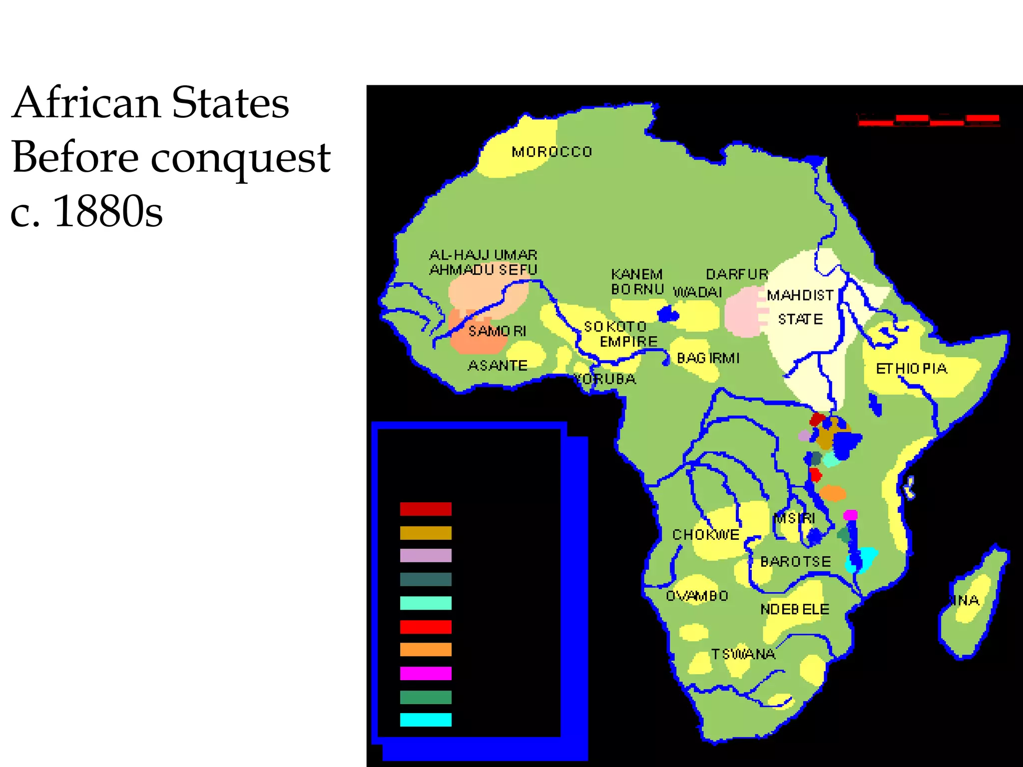 Lecture 2 european conquest of africa - online shorter | PPT