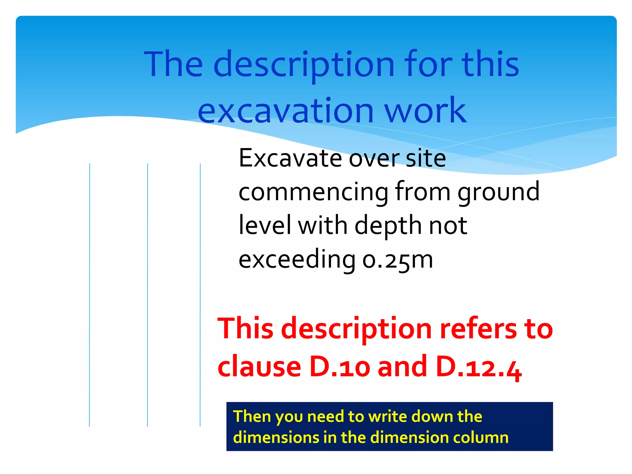 Excavation 2014a-Lecture2 | PPTX