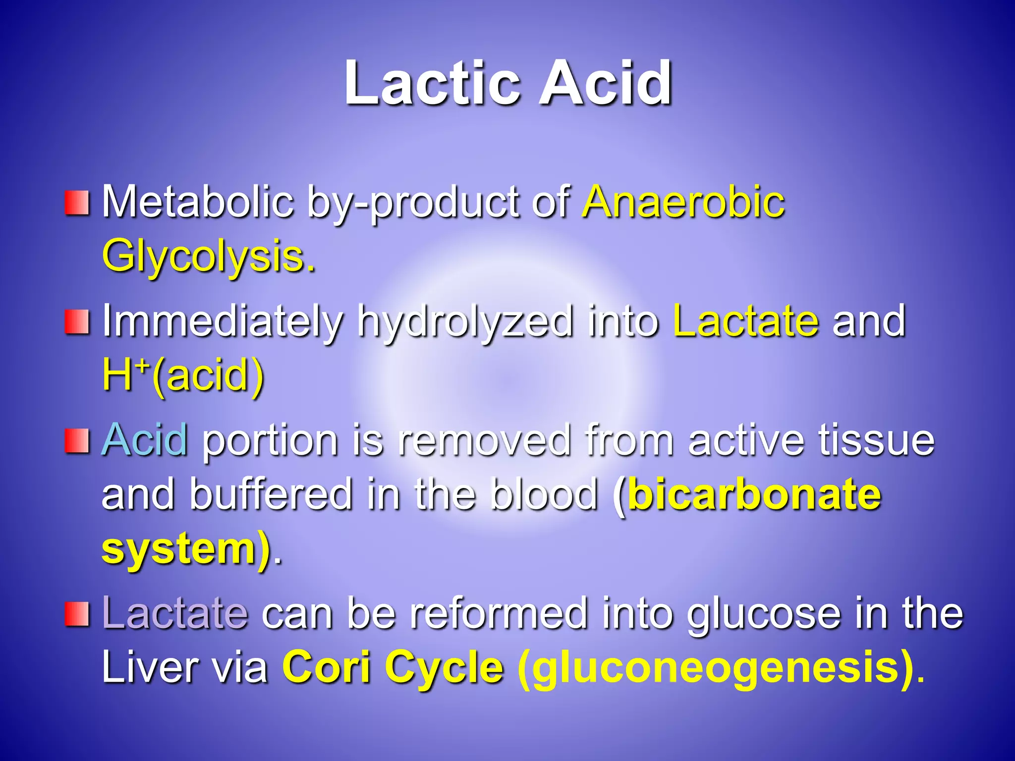 Lecture 2 exercise metabolism | PPTX