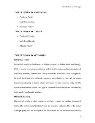Lecture 2. family | DOC