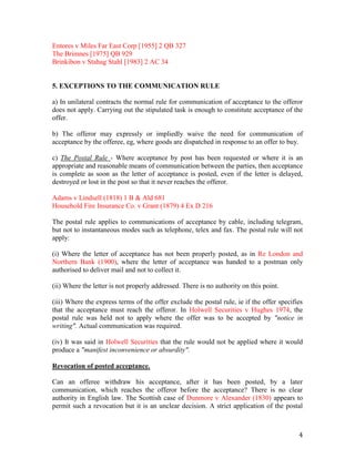 Lecture 2 formation of a contract | DOCX