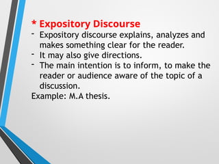 lecture 2 - Some Forms of Discourse Analysis | PPT
