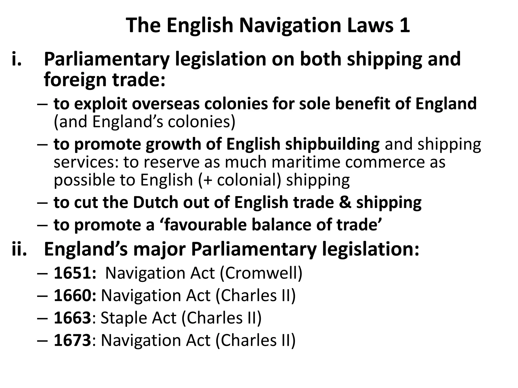 Lecture 3 Evolution of Global Economies Bullionism & Mercantilism part ...