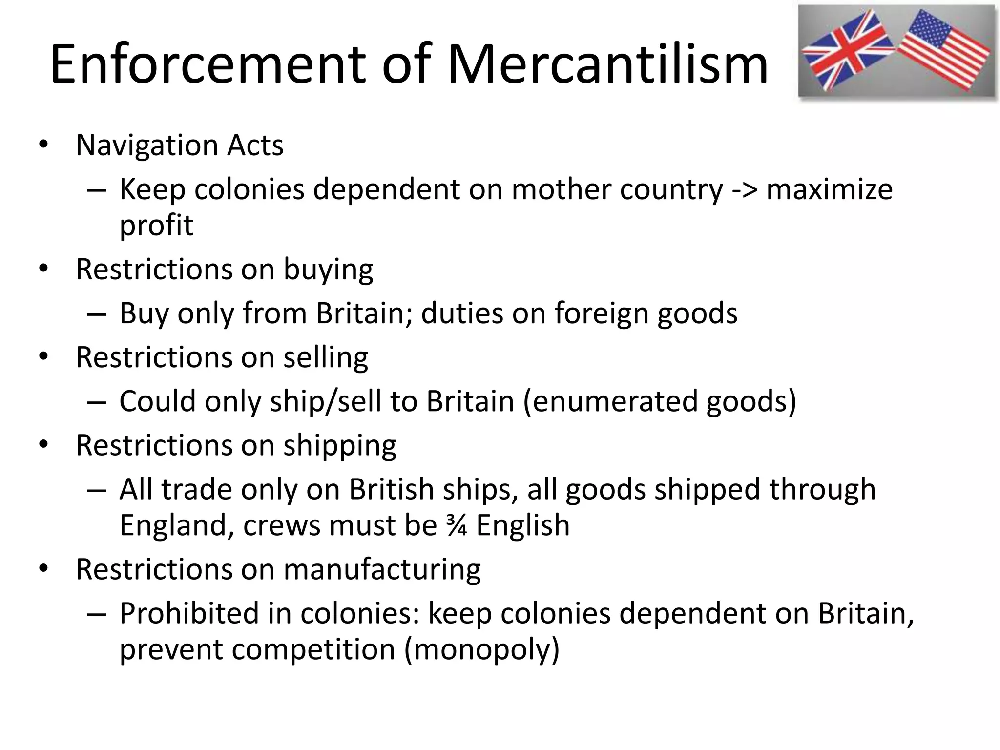 Lecture 3 Evolution of Global Economies Bullionism & Mercantilism part ...