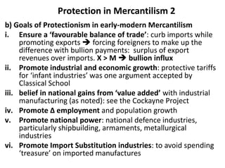 Lecture 3 Evolution of Global Economies Bullionism & Mercantilism part ...