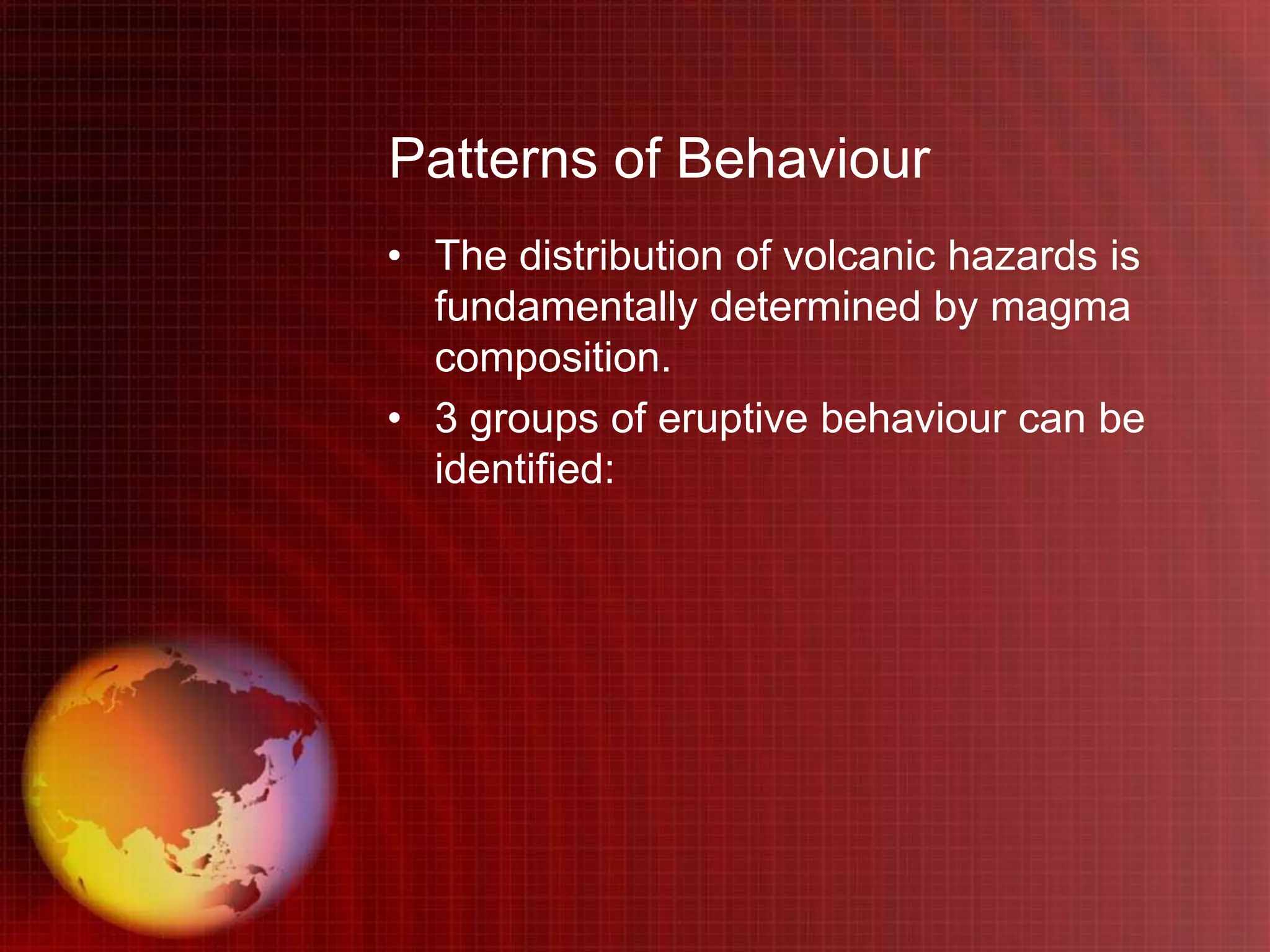 Lecture 2 global significance of volcanic activity | PPTX