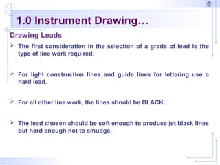 Lecture 2 - Instrument Drawing and Lettering Techniques.pptx