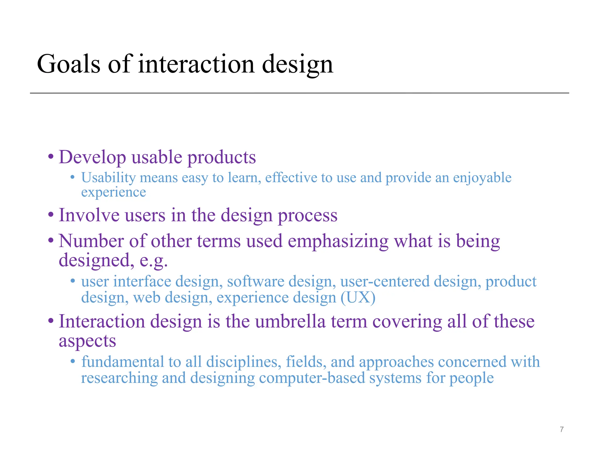Human Computer Interaction: Lecture 2: Interaction Design | PPT