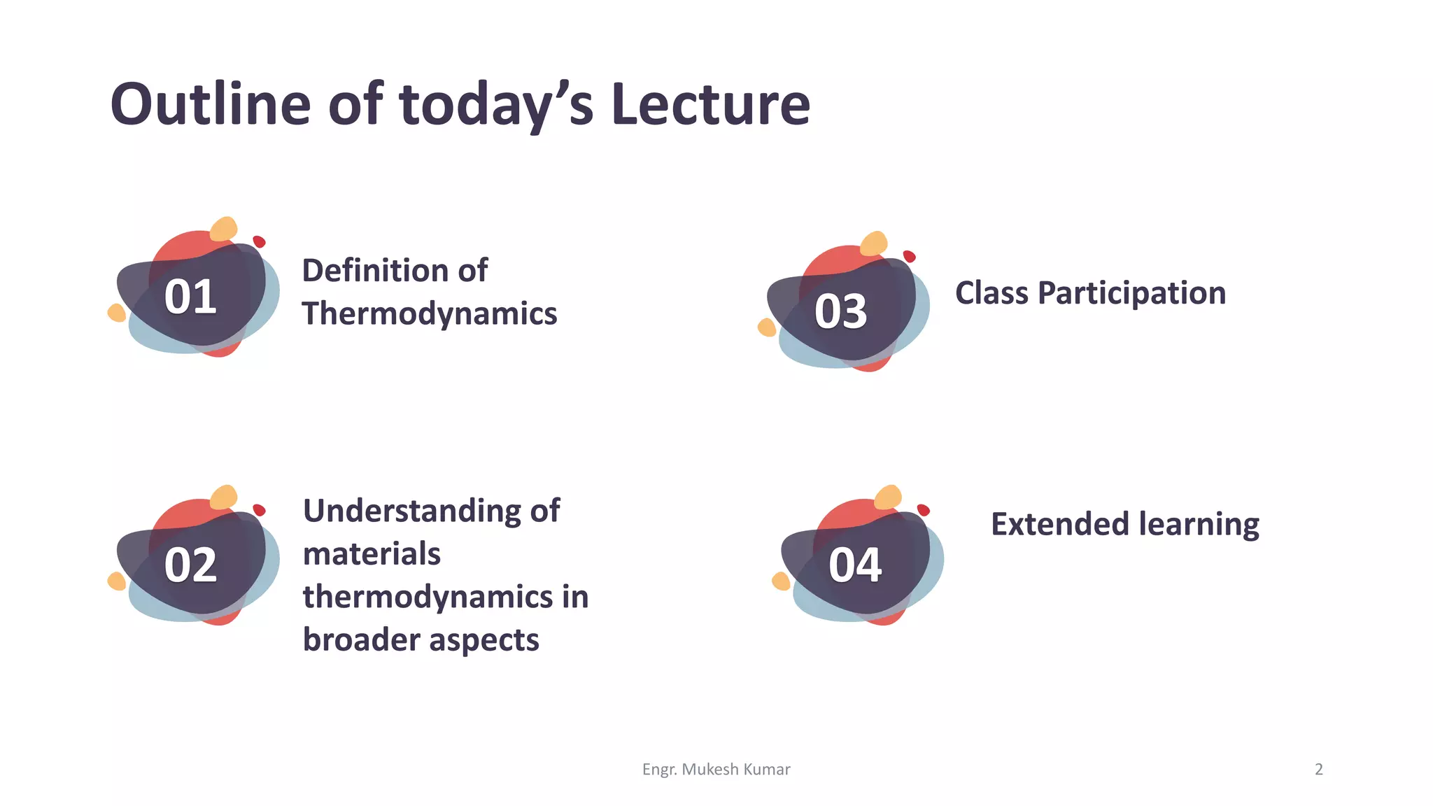 Lecture 2 Introduction To Thermodynamics Ppt
