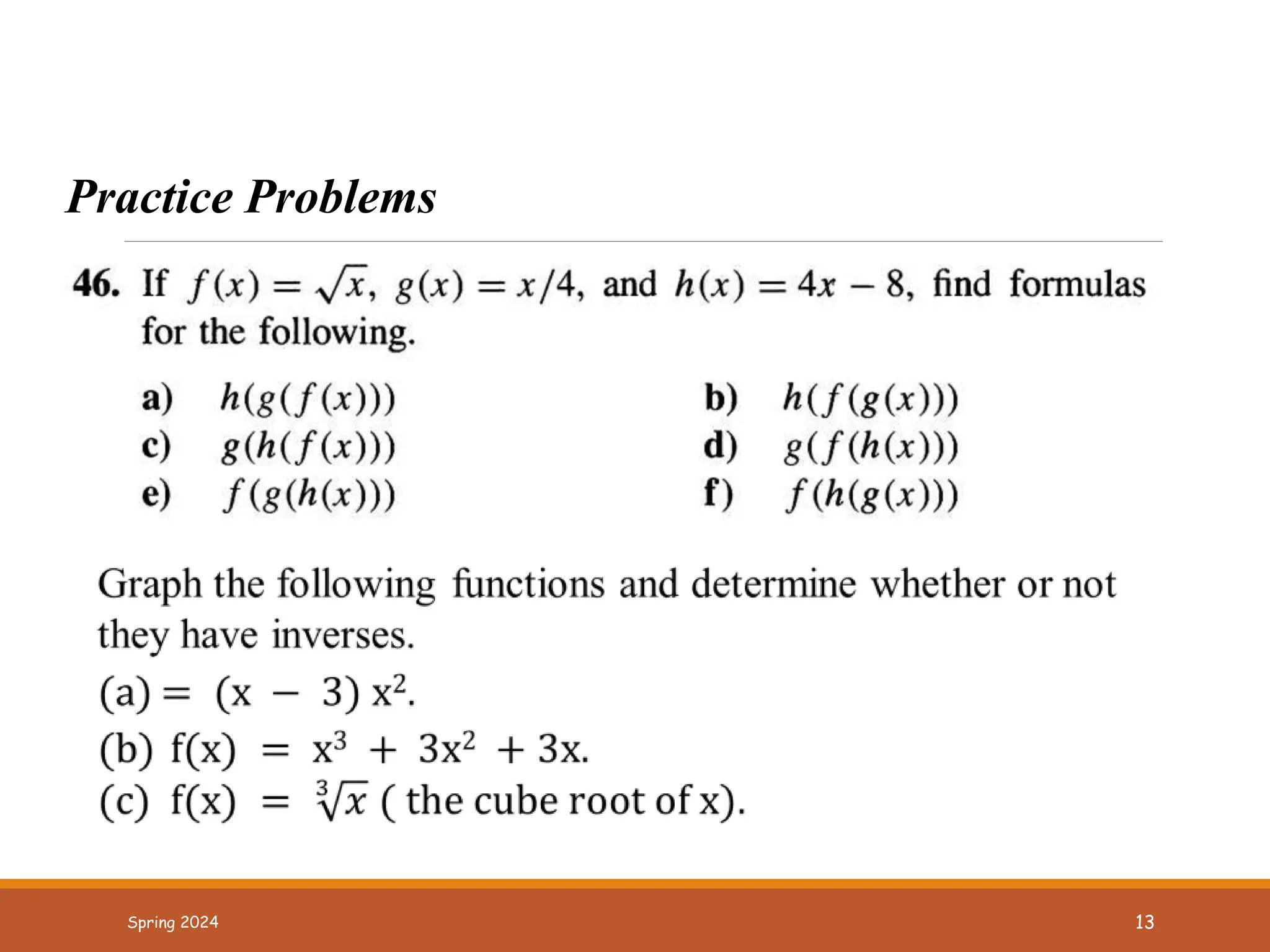 Inverse Function: Calculus and Analytical Geometry | PPT | Physics ...