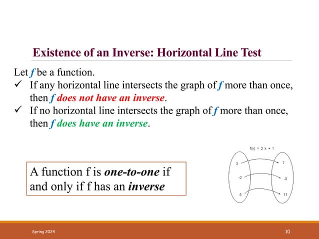 Inverse Function: Calculus and Analytical Geometry | PPT