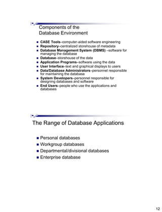 Lecture2 is331 data&infomanag(databaseenv) | PDF