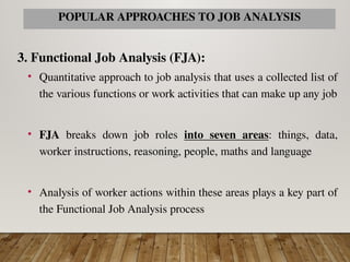 Lecture 2 - Job Analysis for HRM students.pptx | Resume Writing and ...