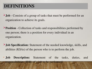 Lecture 2 - Job Analysis for HRM students.pptx