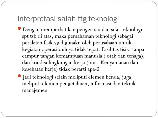 Lecture 2. komponen teknologi | PPT