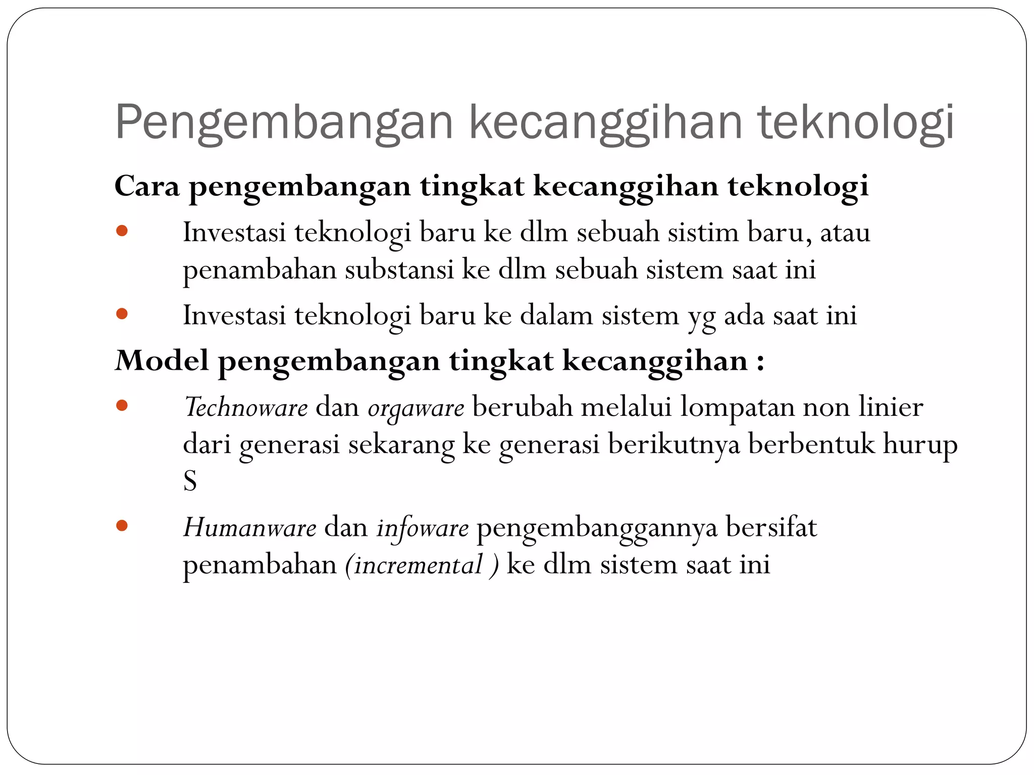 Lecture 2. komponen teknologi | PDF