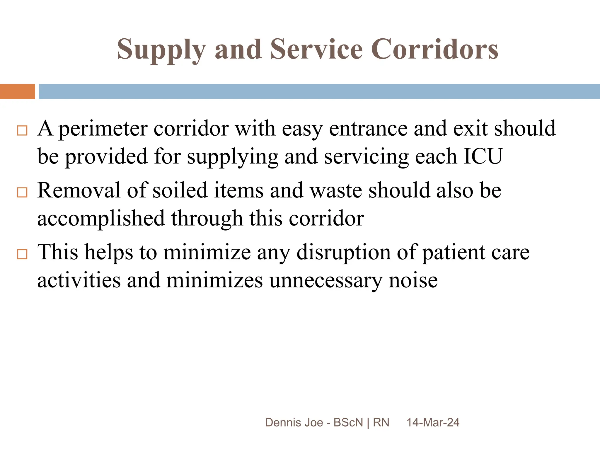 Lecture 2 - Layout of the Critical Care Unit.pptx