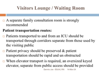 Lecture 2 - Layout of the Critical Care Unit.pptx