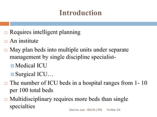 Lecture 2 - Layout of the Critical Care Unit.pptx