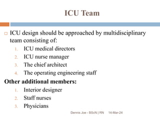 Lecture 2 - Layout of the Critical Care Unit.pptx