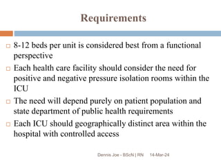Lecture 2 - Layout of the Critical Care Unit.pptx