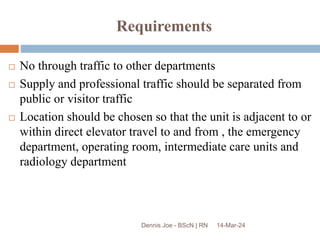 Lecture 2 - Layout of the Critical Care Unit.pptx