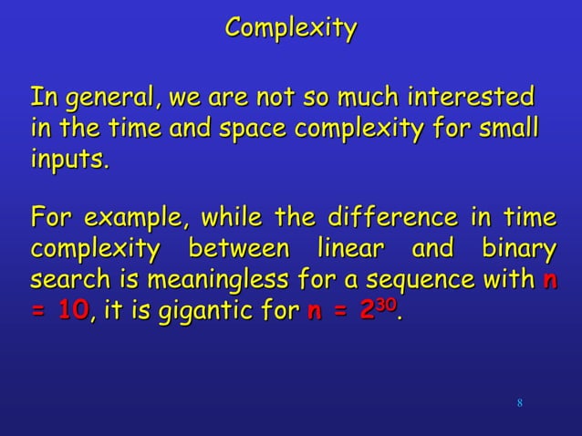 Lecture 2 Data Structures And Algorithms Ppt 8697