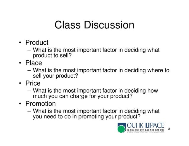 COMM6026 Lecture 2 - marketing principles | PPT