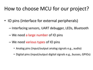 Microcontroller | PPTX | Computer Peripherals | Computing