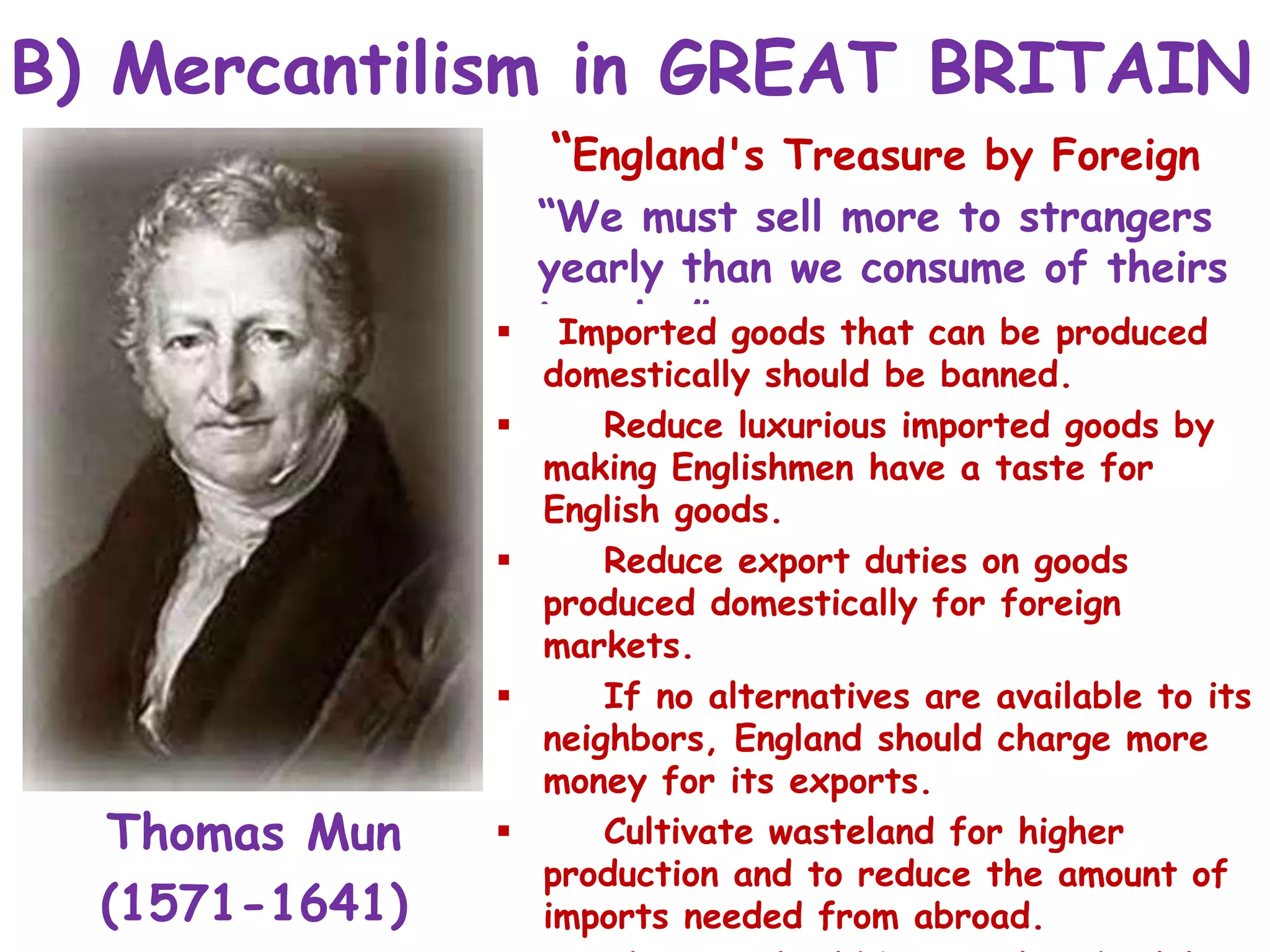 Lecture 2 Mercantilism | PPT