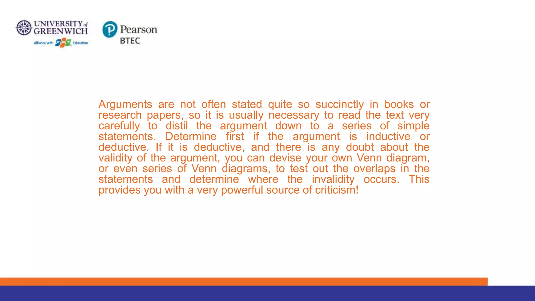 Lecture 2 - Nature and use of argument.pptx | Free Download