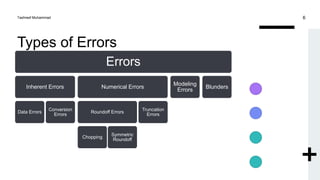 Lecture 2 - Numerical Methods | PPTX | Technology & Computing