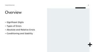 Lecture 2 - Numerical Methods | PDF