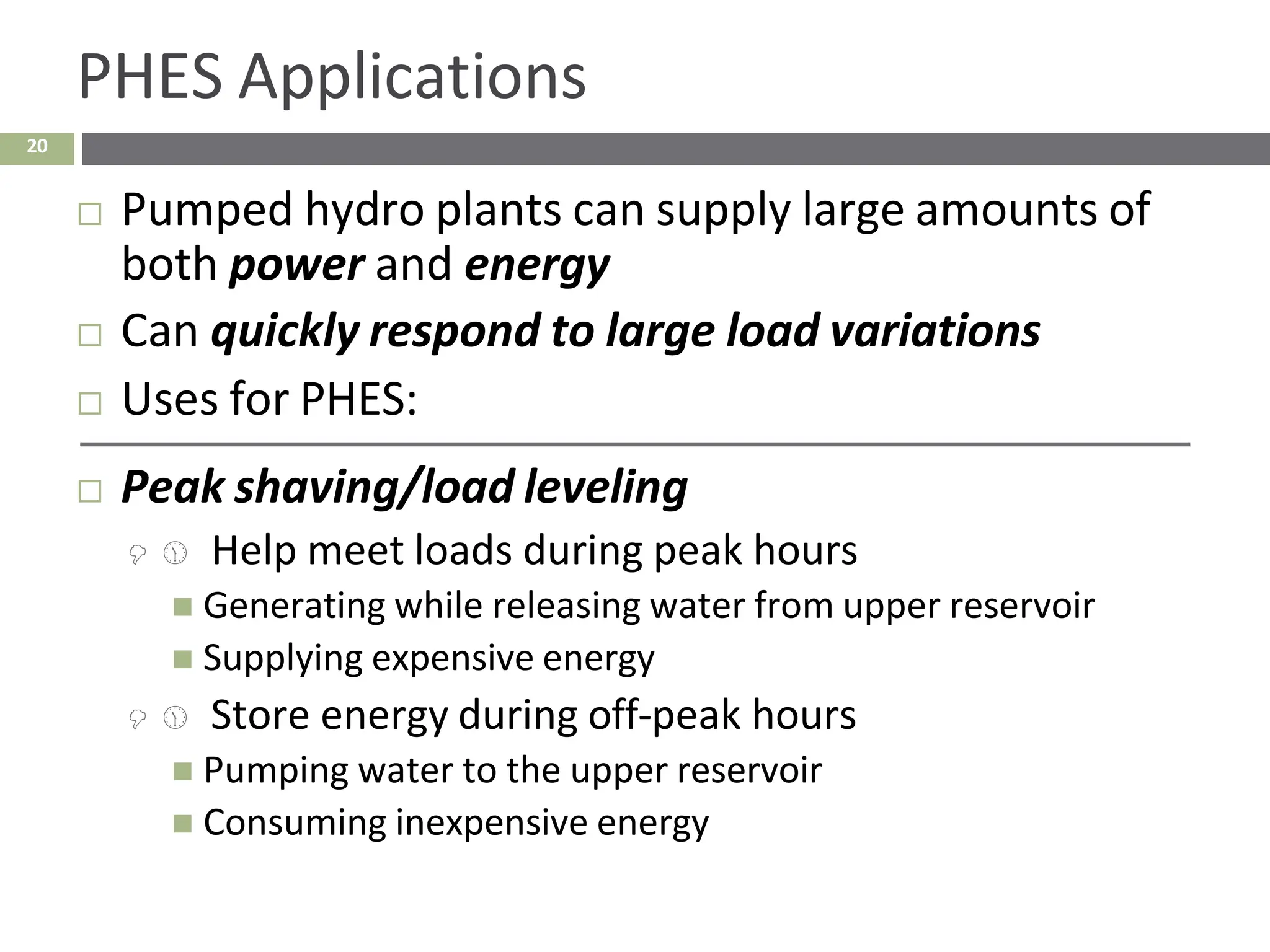 lecture 2 - PHES.pdf (energy storage systems) | PDF