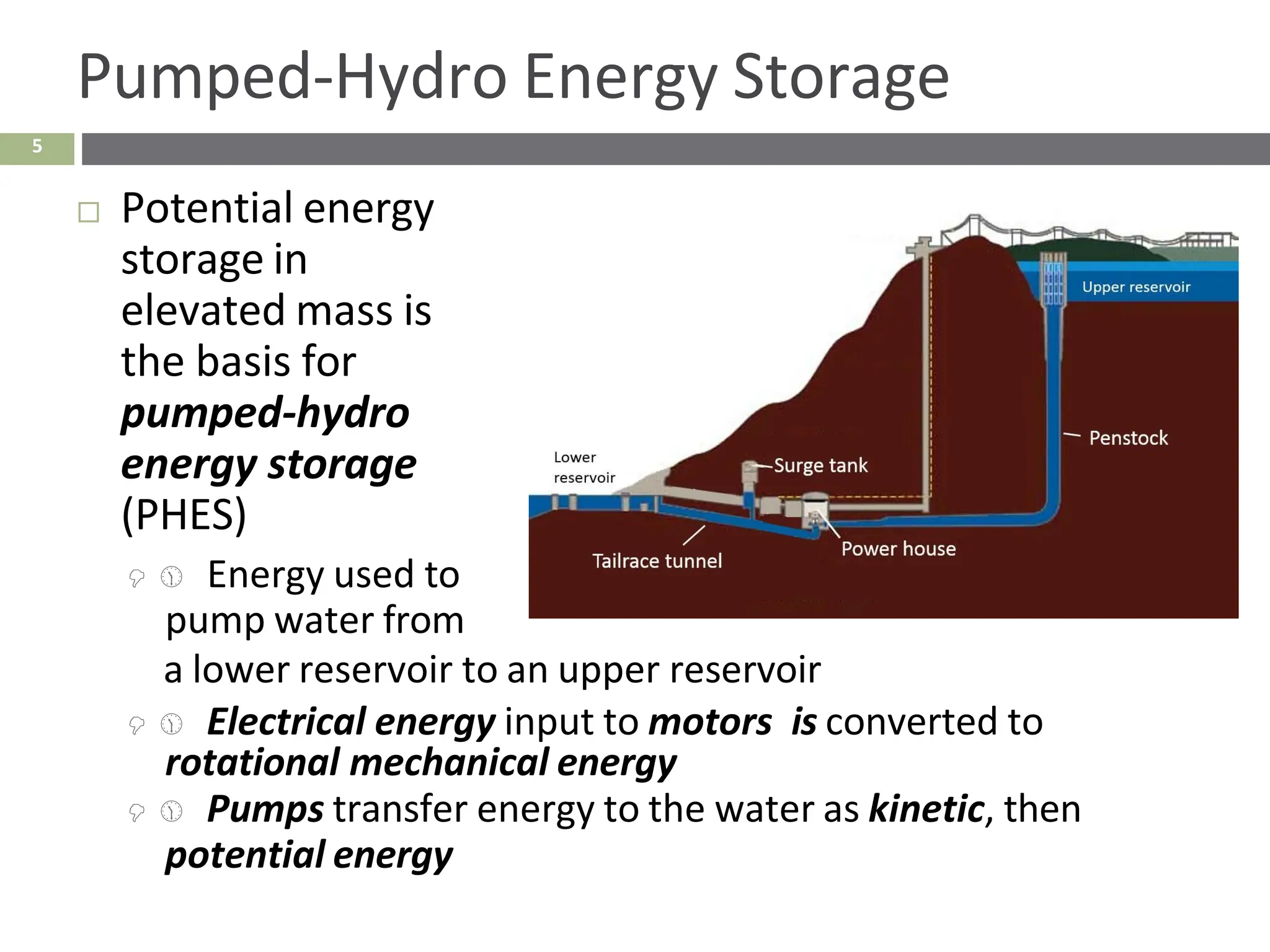 lecture 2 - PHES.pdf (energy storage systems) | PDF