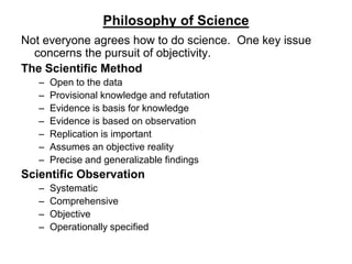 Lecture 2--Philosophy of Science | PPTX
