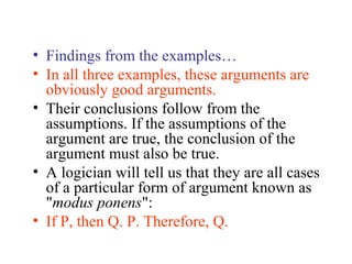 Lecture # 2 principles of logics | PPT | Physics | Science